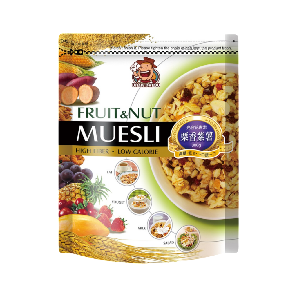 《大頭叔叔-UNCLE DATOU》 水果麥片 [3種口味] - 大頭叔叔 - 沁騰實業股份有限公司