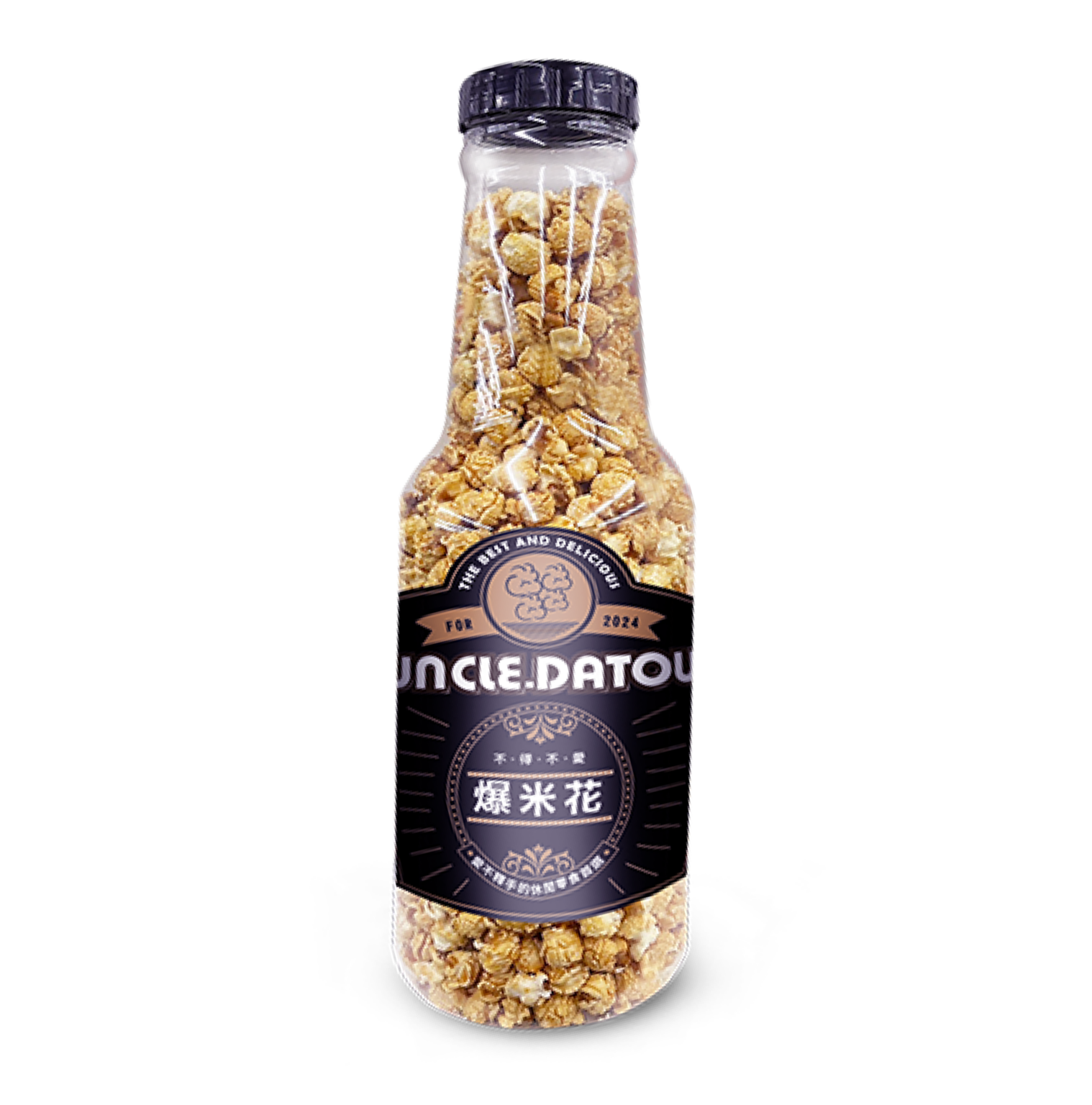 《大頭叔叔-UNCLE DATOU》 700g [ღ焦糖ღ]巨大罐爆米花 - 大頭叔叔 - 沁騰實業股份有限公司