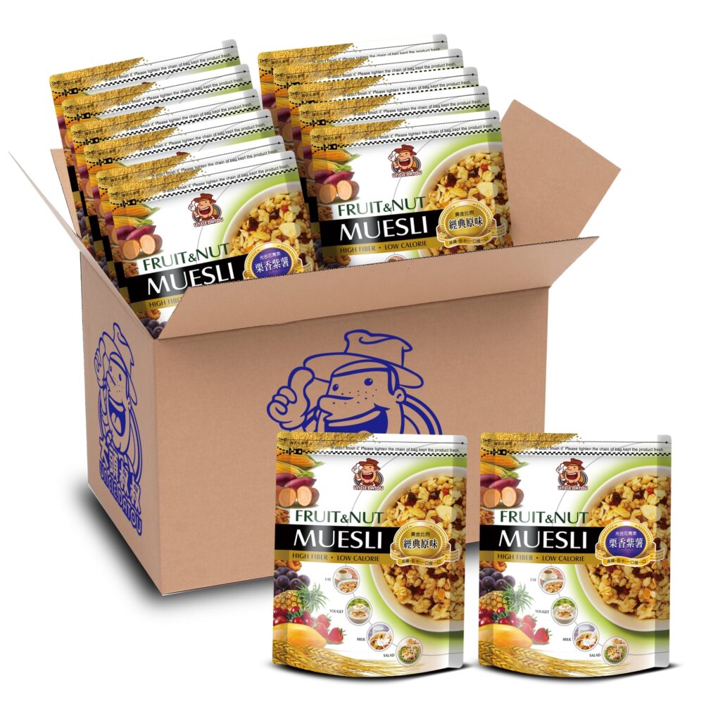《大頭叔叔-UNCLE DATOU》 水果麥片 [3種口味] - 大頭叔叔 - 沁騰實業股份有限公司